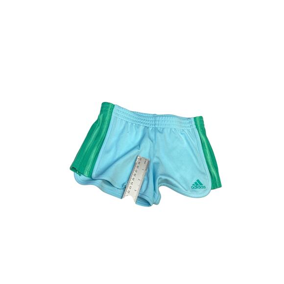 adidas | Bottoms | Adidas Size 5 Girls Shorts Light Blue Green | Poshmark